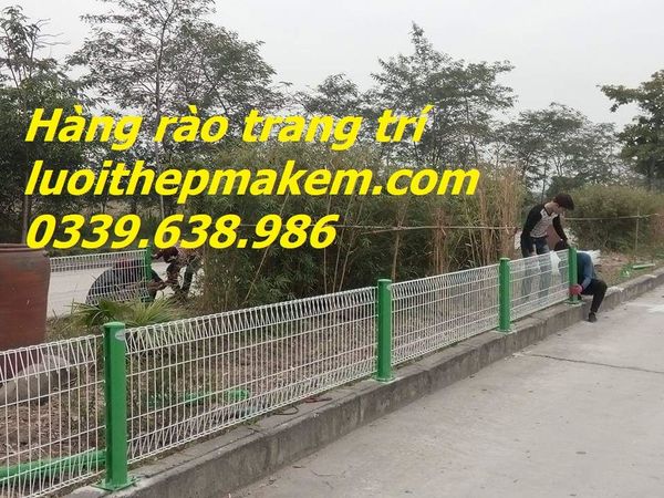 Hàng rào mạ kẽm hàng rào lưới thép hàng rào sơn tĩnh điện hàng rào giá ...