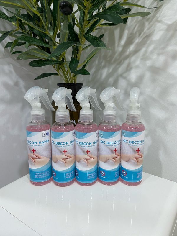 Oc Decon Hand - Dung dịch diệt khuẩn nhanh 99.99% giá sỉ, giá bán buôn ...