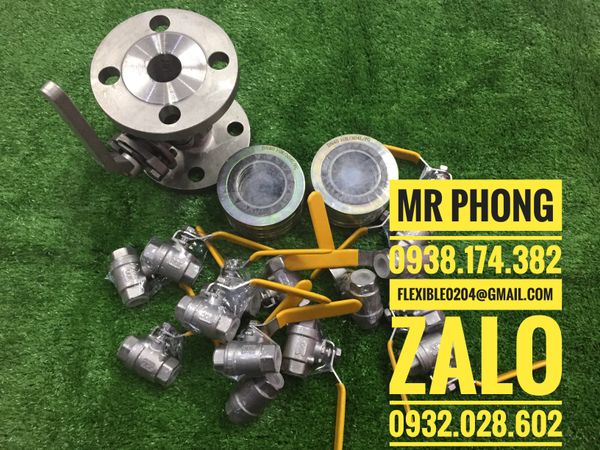 van bi inox 304 lỗ ren-van bi inox tay gạt-van bi inox mặt bích 304-van ...