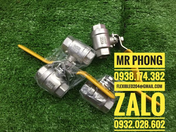 van bi inox 304 lỗ ren-van bi inox tay gạt-van bi inox mặt bích 304-van ...