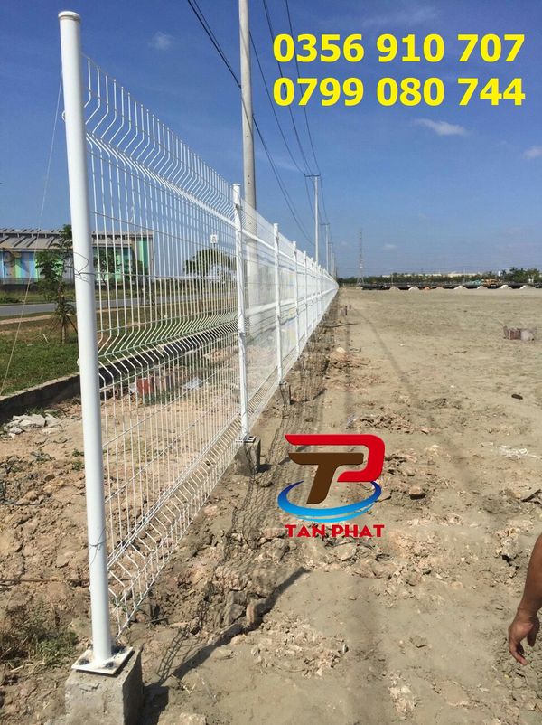 Hàng rào mạ kẽm sơn tĩnh điện, hàng rào lưới thép hàn giá sỉ, giá bán ...