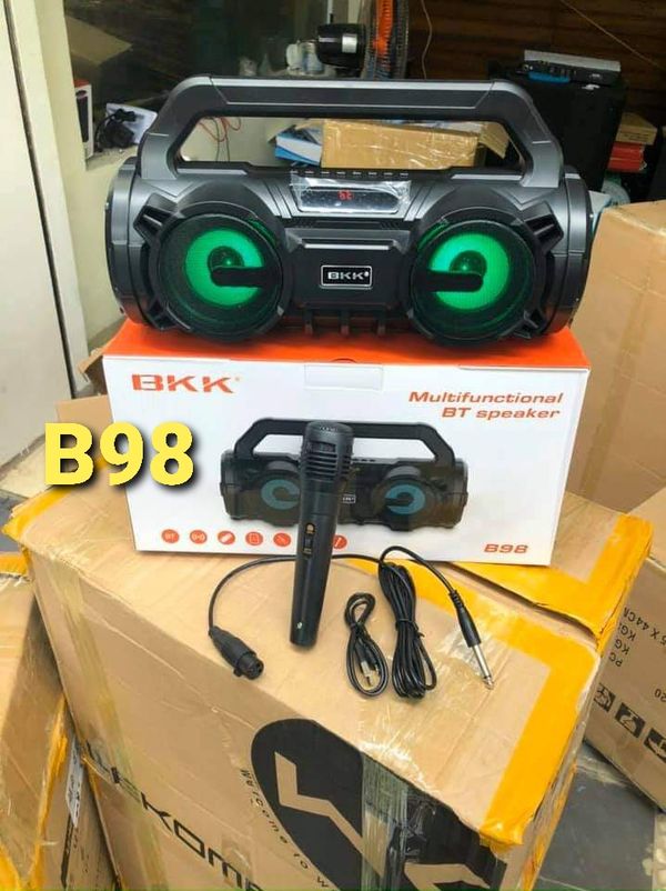 Loa Karaoke BKK B98 Bluetooth, TẶNG 01 MICRO, Âm Thanh Cực Hay, Đèn Led ...