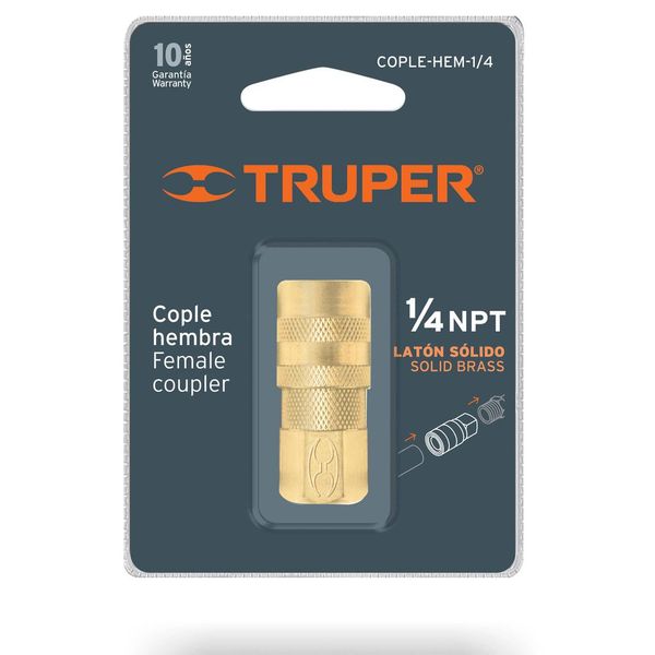 Khớp Nối Nhanh Ống Hơi 1/4In Truper COPLE-HEM-1/ giá sỉ, giá bán buôn ...