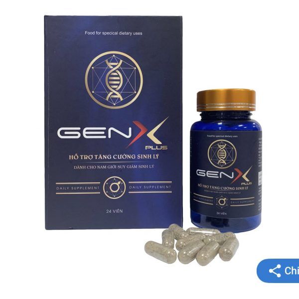 GEN X PLUS - Viên Uống Tăng Cường Sinh Lý Nam HỘP 24 VIÊN giá sỉ, giá ...