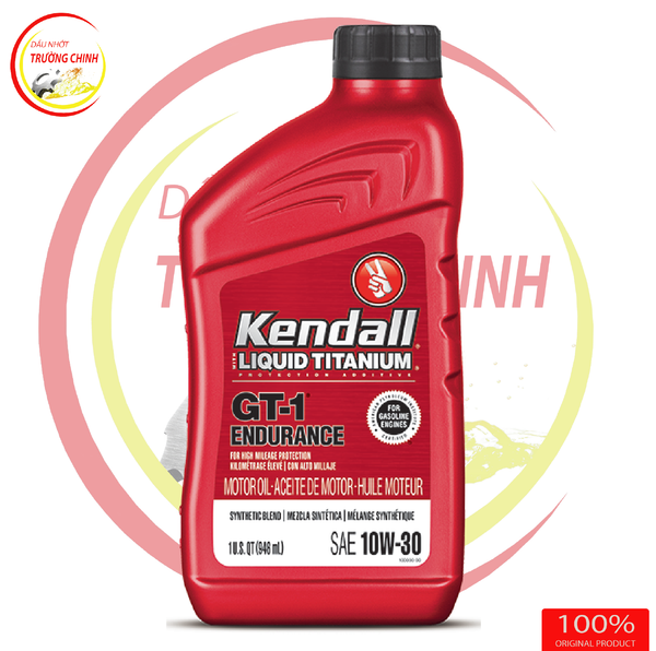 Kendall Liquid Titanium 10W30 SN+ Nhớt nhập mỹ cao cấp cho xe tay ga, ô ...