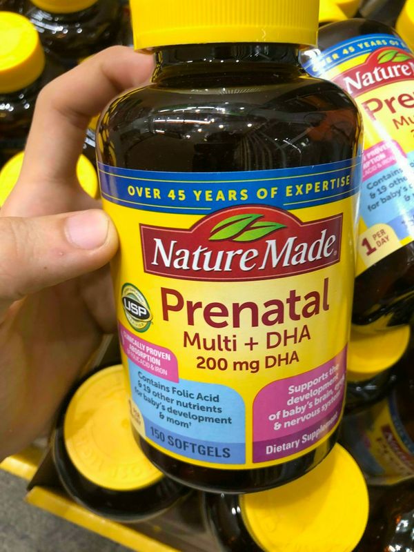 THUỐC BỔ BẦU 150v PRENATAL MULTI + DHA MỸ giá sỉ, giá bán buôn - Thị ...