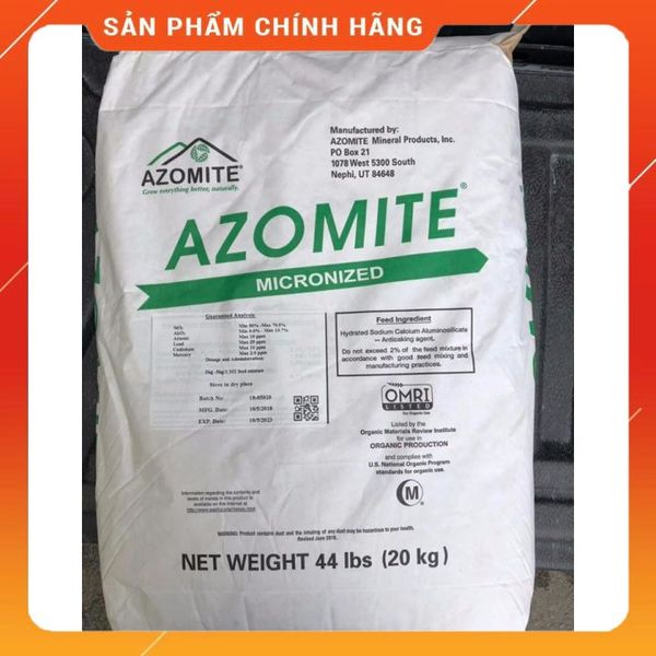 Khoáng Azomite - khoáng mỹ Cung cấp khoáng đa vi lượng cho ao nuôi [bao 20kg] giá sỉ, giá bán ...