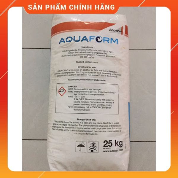 AQUAFORM - Acid hữu cơ, giảm PH - Diệt khuẩn đường ruột [bao 25kg] giá ...