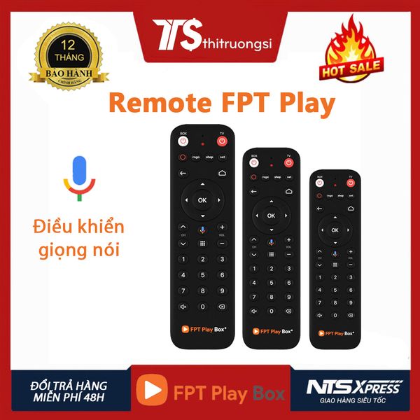 Remote FPT Play Box Có Tính Năng Điều Khiển Giọng Nói - Kết Nối ...
