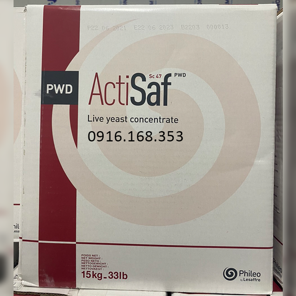 ACTISAF chiết xuất Saccharomyces cerevisiae 99%, nấm men Pháp giá sỉ ...