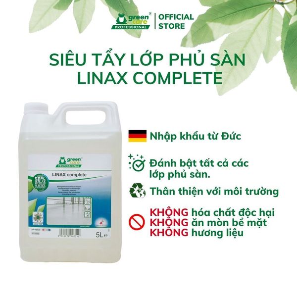 Siêu tẩy lớp phủ sàn công nghiệp LINAX complete NHẬP KHẨU ĐỨC tẩy sàn ...