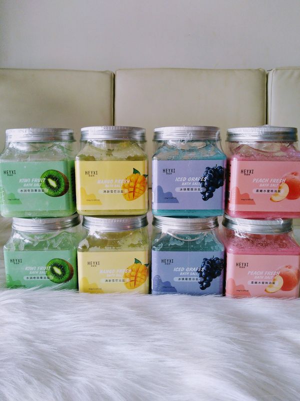 Muối Tắm Tẩy Da Chết Body Vị Hoa Quả HEYXI Cực Thơm - Heyxi ( hũ vuông ...