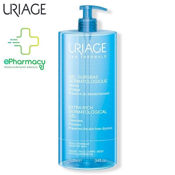 Sữa Rửa Mặt, Tắm Gội 3 in 1 Uriage Gel Surgras Dermatologique làm sạch ...
