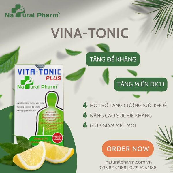Viên uống tăng đề kháng Vita-tonic giá sỉ, giá bán buôn - Thị Trường Sỉ