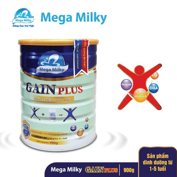 Sữa bột MegaMilky Gain Plus dành cho trẻ em gầy giá sỉ, giá bán buôn ...