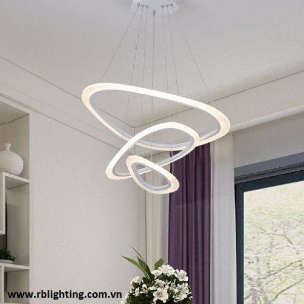 Đèn thả 3 vòng hình thoi 22860 giá sỉ, giá bán buôn - Thị Trường Sỉ