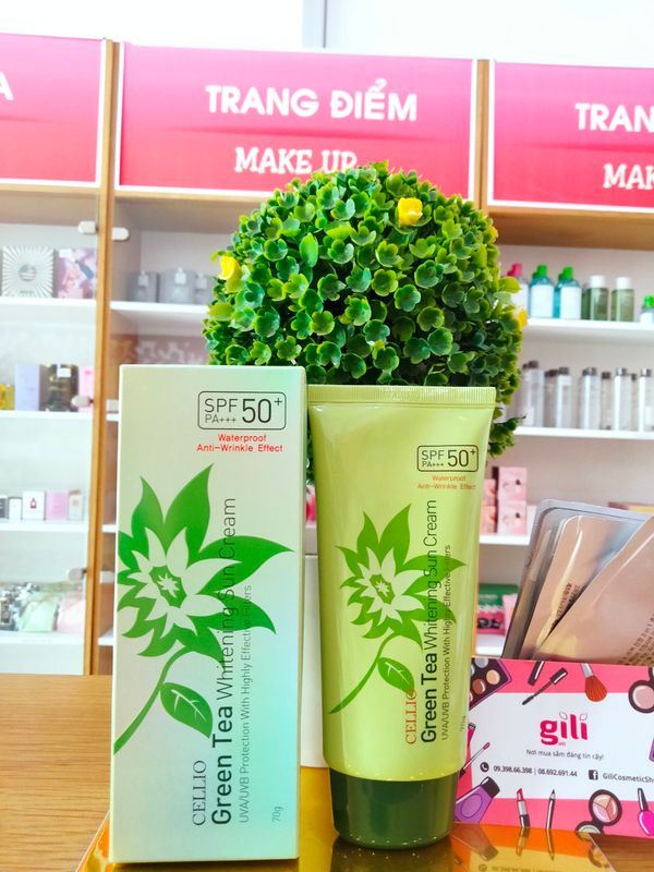 Kem chống nắng Cellio SPF 50PA+ giá sỉ, giá bán buôn - Thị Trường Sỉ