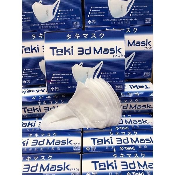 Tổng hợp khẩu trang taki 3d mask phổ biến và tiện dụng nhất