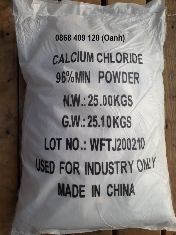 Canxi Chlorua – CaCl2.2H2O – Calcium Chloride Powder – Canxi bột nguyên ...