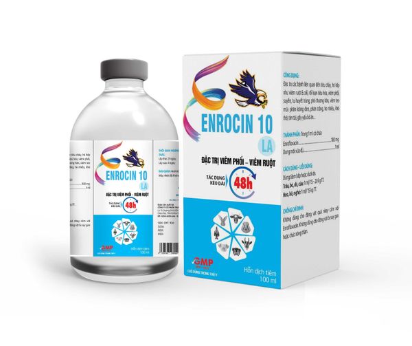 Thuốc Thú Y Enrocin 10 Châu Thành Đặc Trị Hô Hấp, Tiêu Hoá Cho Heo, Bò ...