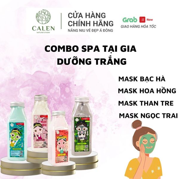 Skincare trắng da như đi spa, combo dưỡng trắng se nhỏ lỗ chân lông ...