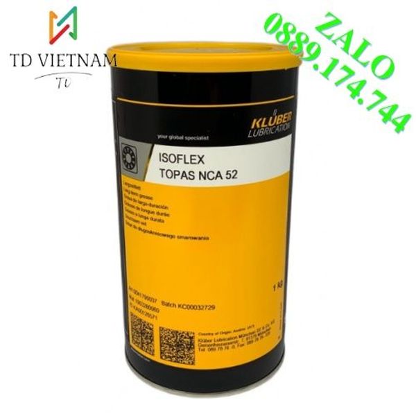 Mỡ Kluber Isoflex Topas NCA 52 giá sỉ, giá bán buôn - Thị Trường Sỉ