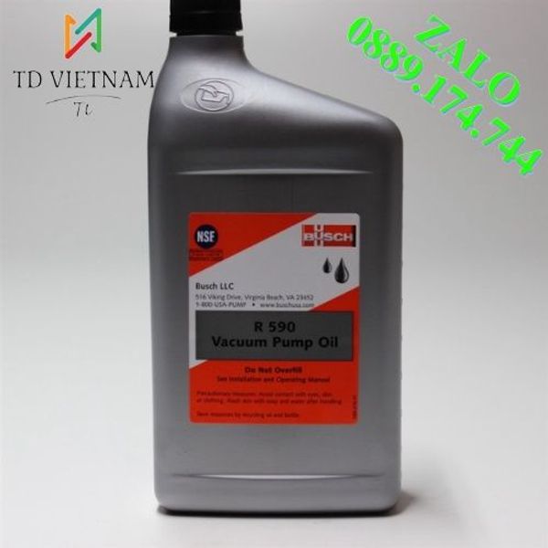 Dầu Busch R-590, Dầu bơm chân không R590 giá sỉ, giá bán buôn - Thị Trường Sỉ
