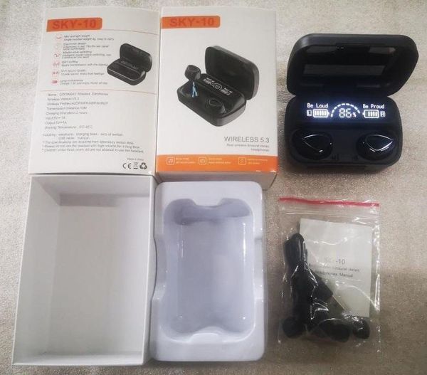 Tai nghe Bluetooth Sky 10 mặt gương bản Vip V5.3 pin 8h giá sỉ, giá bán buôn - Thị Trường Sỉ