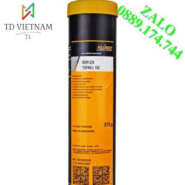 Mỡ Kluber Isoflex Topas L 152 giá sỉ, giá bán buôn - Thị Trường Sỉ