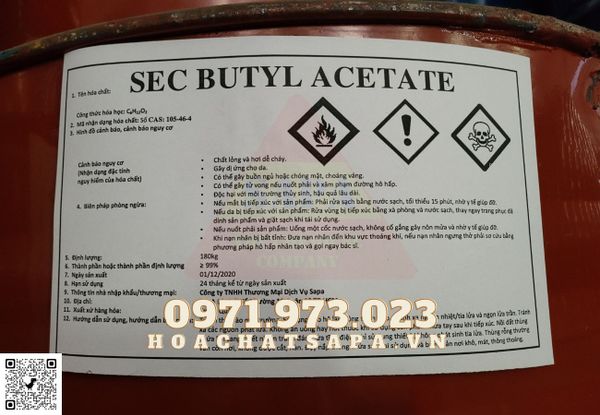 SBAC – Sec Butyl Acetate – Trung Quốc giá sỉ, giá bán buôn - Thị Trường Sỉ