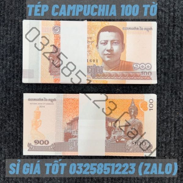 Sỉ 100 Tờ Tiền Campuchia Hình Phật, Mệnh Giá 100 Riels Giá Cực Kì Tốt ...