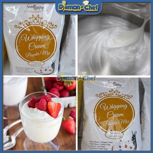 Bột làm kem tươi Whipping cream Snow Whip Malaysia - Whipping cream ...