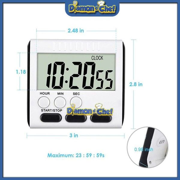 Đồng Hồ Đếm Ngược / Báo Thức / Bấm Giờ / Stream / Đấu Giá Kitchen timer mini canino v3 giá sỉ ...