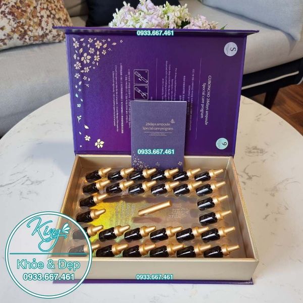 Tế Bào Gốc Guboncho 28 Days Ampoule Special Care Program giá sỉ, giá ...