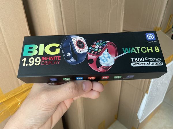 Đồng hồ Watch 8 T800 Pro Max 1.99 inch sạc không dây giá sỉ, giá bán ...