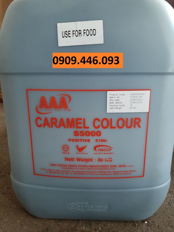 Màu Caramel dạng nước E150a, E150b, E150c, E150d từ nhạt đến đậm giá rẻ ...