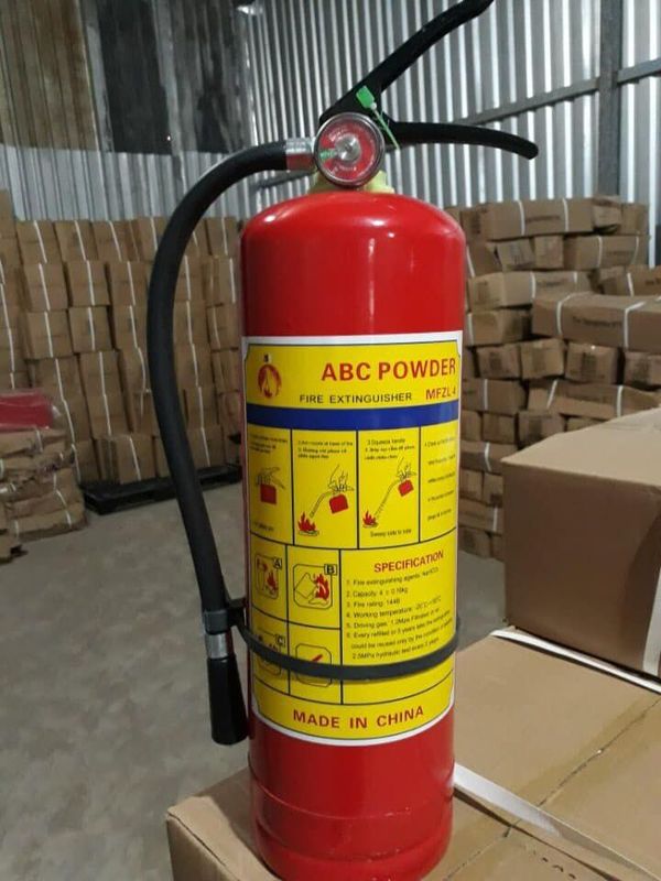 Bình chữa cháy bột ABC 4kg-MFZL4, hiệu JSF giá sỉ, giá bán buôn - Thị Trường Sỉ