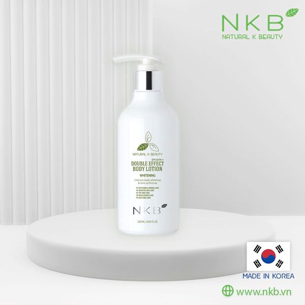 Kem Dưỡng Trắng Da Toàn Thân NKB - NKB Double Effect Body Lotion| NKB ...