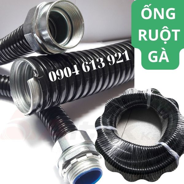 Ống ruột gà lõi thép bọc nhựa phi 16 phi 20 phi 25 phi 32 giá sỉ, giá bán buôn - Thị Trường Sỉ
