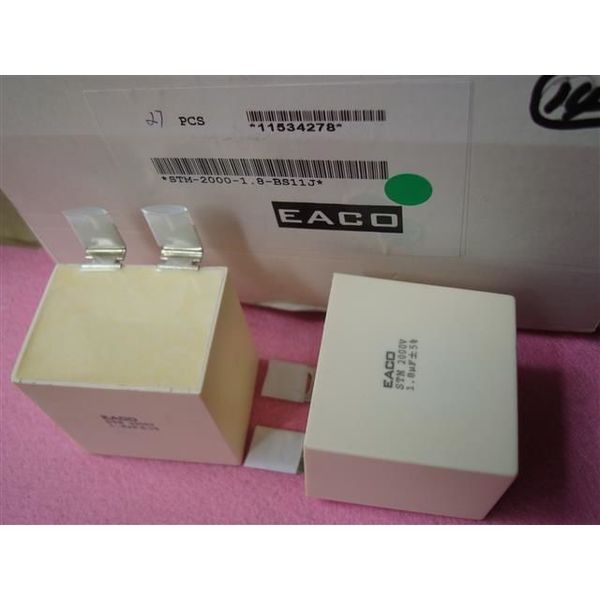 1 Tụ Điện Eaco STM 2000V 1.8 UF Generation 2UF Không Cảm Ứng Điện Áp Cao , liên hệ O778454186 ...