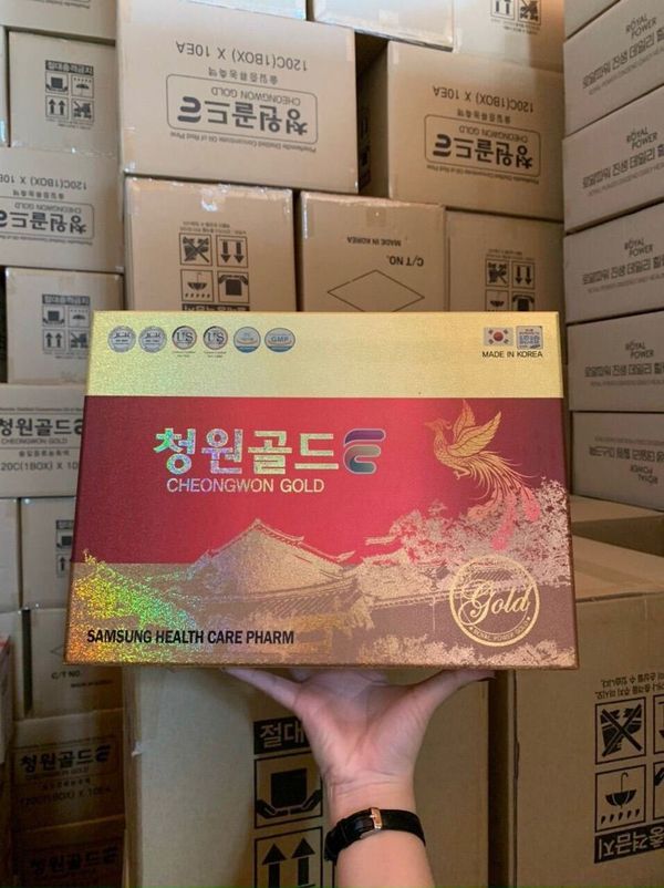 Tinh Dầu Thông Đỏ Chính Phủ Cheongwon Gold Hàn Quốc Hộp 120 Viên giá sỉ ...
