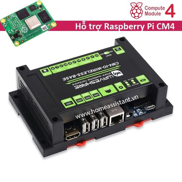 Bo Mạch Mở Rộng Máy Tính Mini Raspberry Pi CM4 -IO-WIRELESS-BASE PLC ...