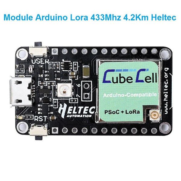 Module Arduino ASR6501 Giao Tiếp Lora 433Mhz 4.2Km Heltec CubeCell giá sỉ, giá bán buôn - Thị ...
