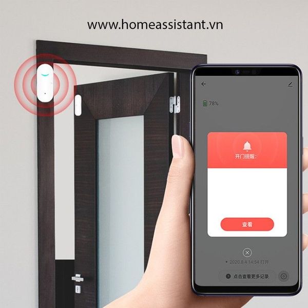 Cảm Biến Báo Động Mở Cửa Từ Tính Wifi Tuya WD05 (Smart Life) giá sỉ, giá bán buôn - Thị Trường Sỉ