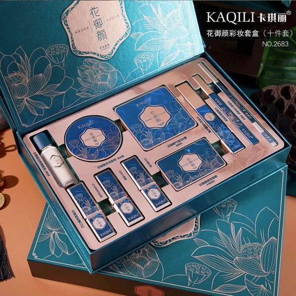 Bộ Mỹ Phẩm Qùa Tặng KAQILI 12mon phối thiệp siêu sang xịn ( Full Box ...