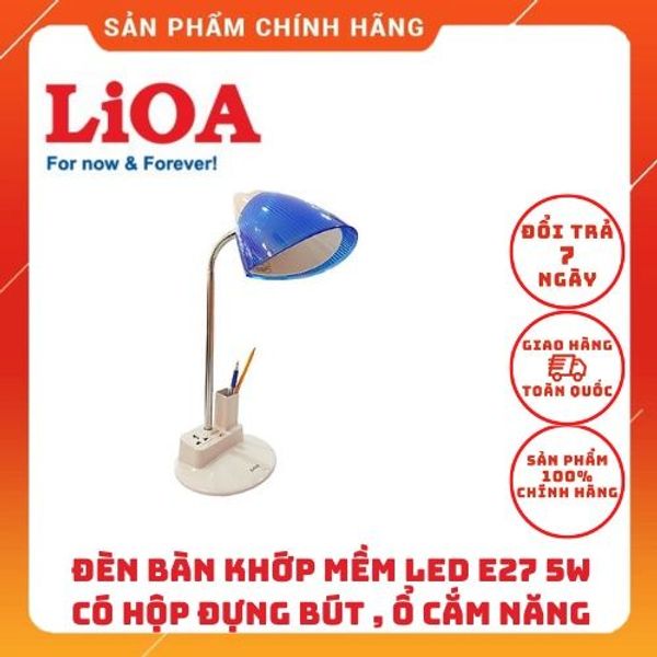 [CHÍNH HÃNG LIOA]ĐÈN BÀN KHỚP MỀM LIOA ĐỂ BÀN CHỐNG CẬN THỊ THÍCH HỢP HỘP BÚT - Ổ CẮM ĐA NĂNG ...