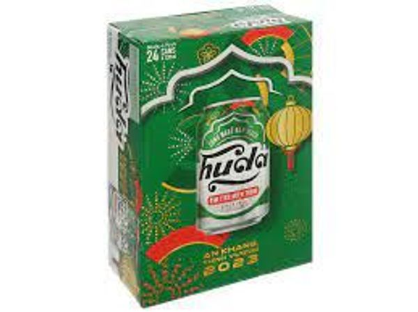 Thùng 24 lon bia Huda 330ml giá sỉ, giá bán buôn - Thị Trường Sỉ