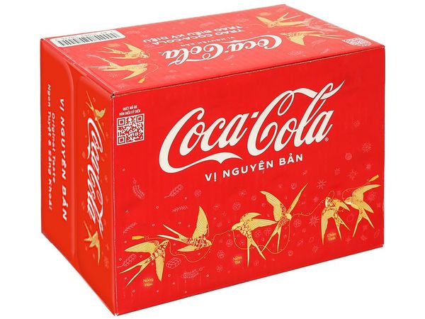 Thùng 12 lon nước ngọt Coca Cola Sleek 320ml giá sỉ, giá bán buôn - Thị ...