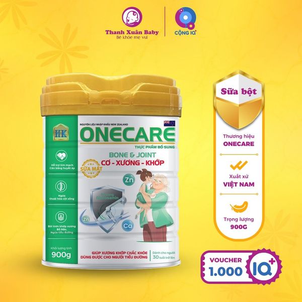 Sữa bột Onecare Bone & Joint chăm sóc sức khỏe cơ xương khớp 900g ...