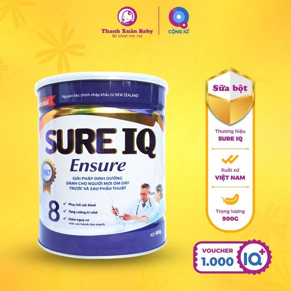 Sữa bột Sure IQ Sure bổ sung dinh dưỡng cho người mới ốm dậy 900g ...